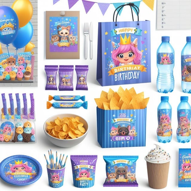 Custom Party Packages, Custom Birthday Party Package, Customized Party ...